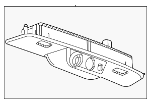 2021-2024 GM Rear License Plate Lamp 84723576 | Capital Chevy Parts