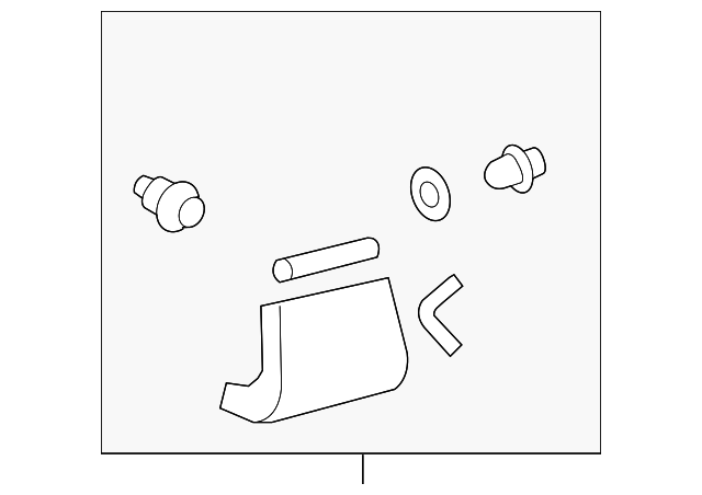 2011-2013 Toyota Highlander Fender Molding 75602-48040-B1 | OEM Parts ...