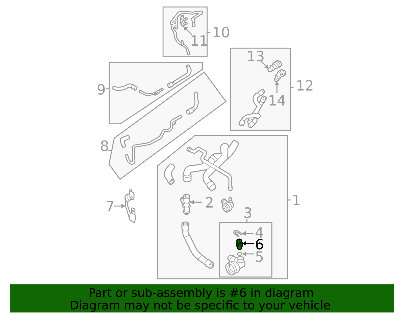 2019-2025 Volkswagen Temp Sensor 05C-919-501 | OEM Parts Online
