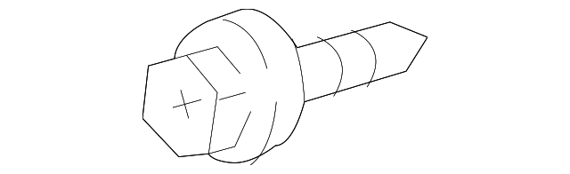 90159-60477 - Engine Oil Drain Plug Access Cover Screw 2000-2025 Toyota ...