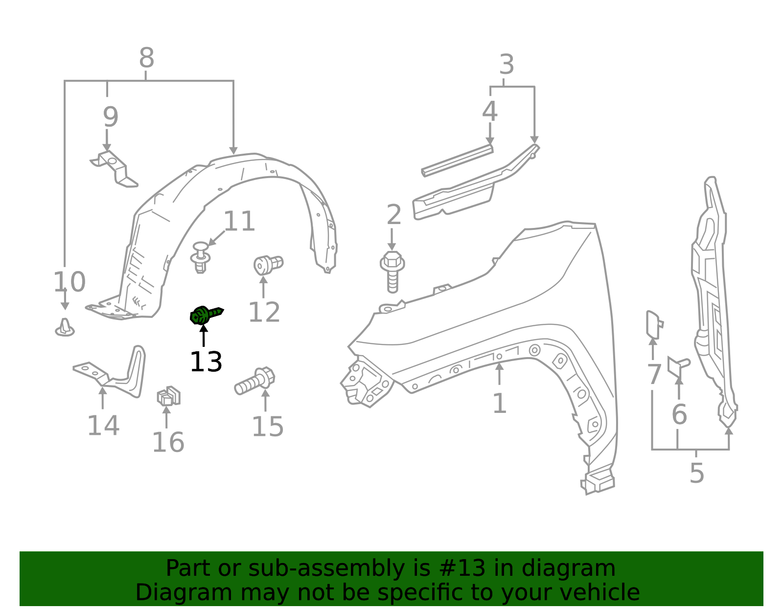 90159-60477 - Radiator Support Splash Shield Screw Toyota of Laredo Parts