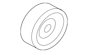2013-2016 Hyundai Santa Fe Sport Serpentine Idler Pulley 25287-25210 ...