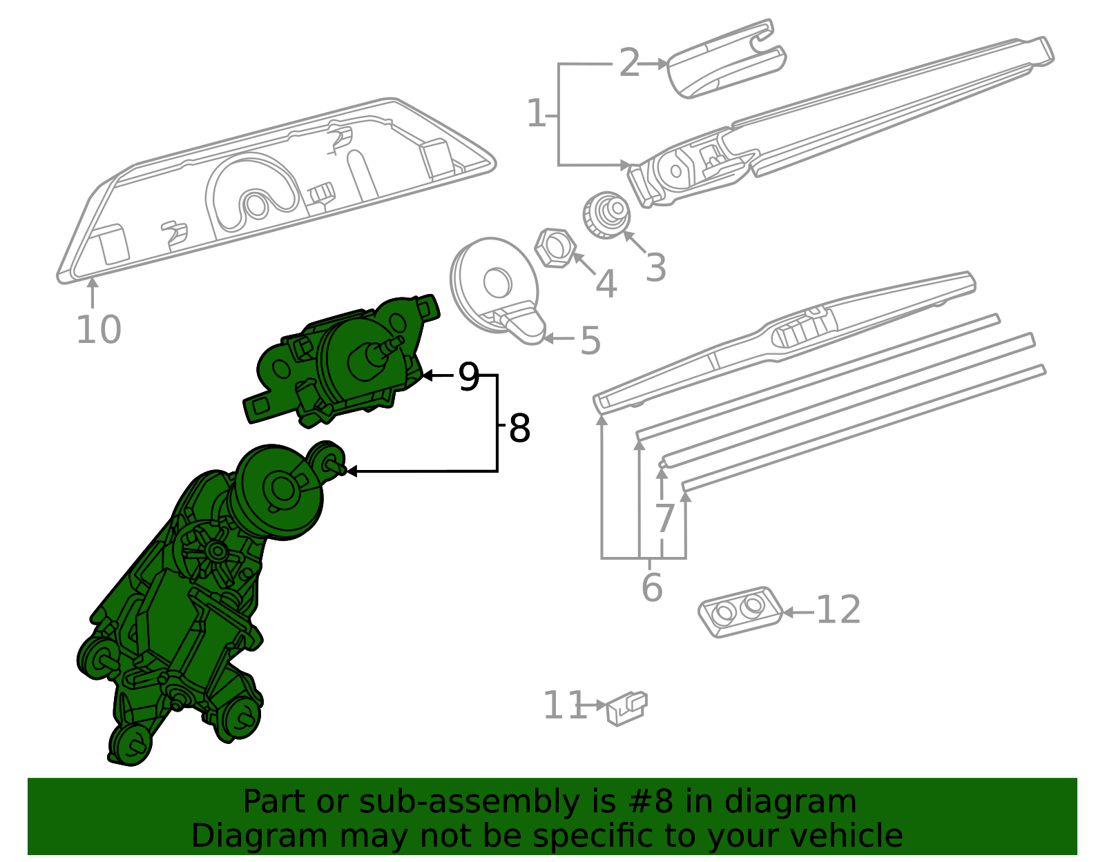 85130-0C020 - 2023-2024 Toyota Sequoia - Motor Assembly | Discount ...