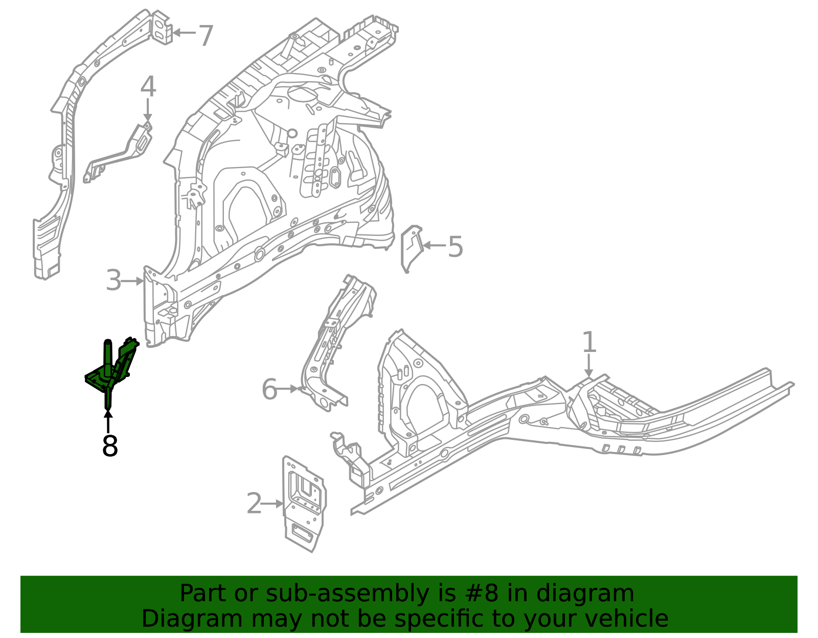 2020-2025 Hyundai Sonata Extension 64651-L1000 | QuirkParts