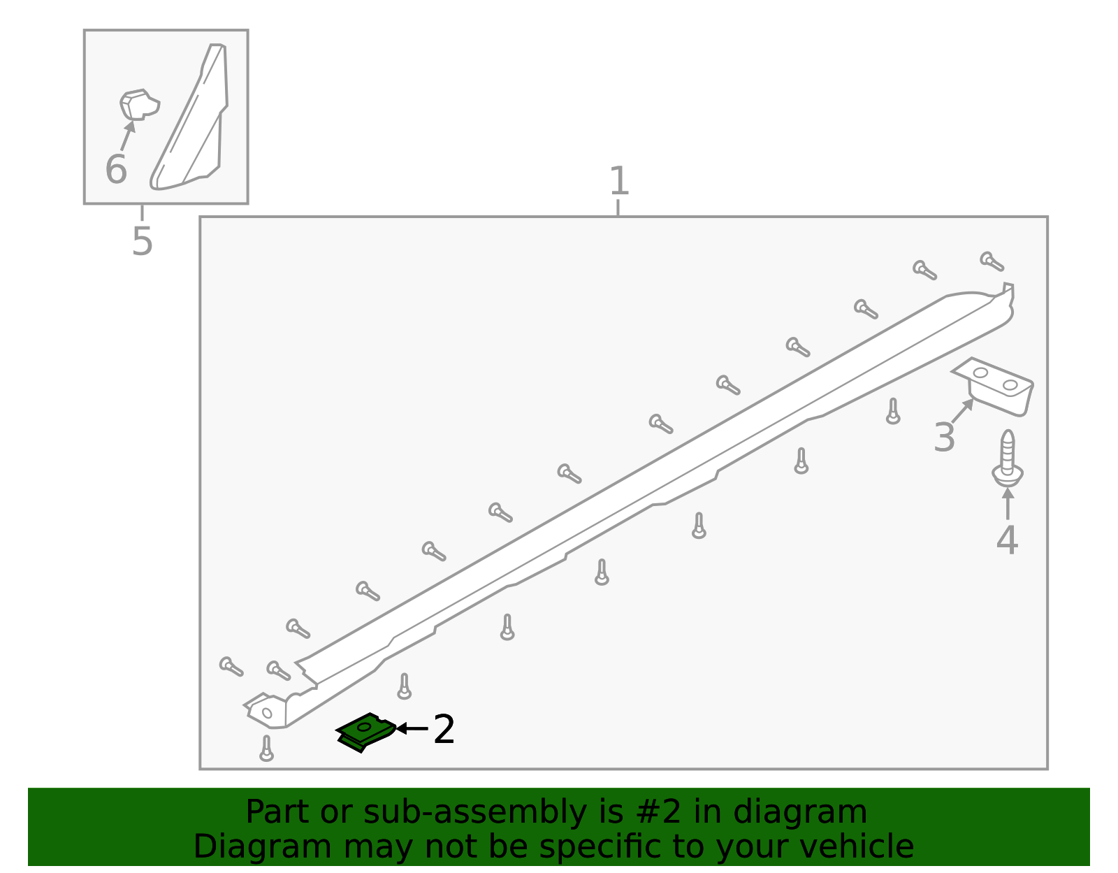 2018-2025 Hyundai Wheel Opening Molding Retainer Clip 87756-2F010 | OEM ...