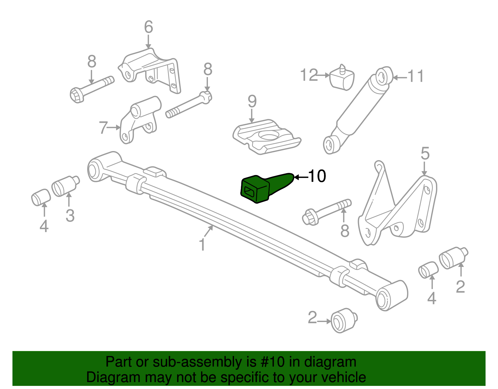 ZZP1-28-020 - 1998-2009 Mazda - Spring Spacer | Mazda Part Direct