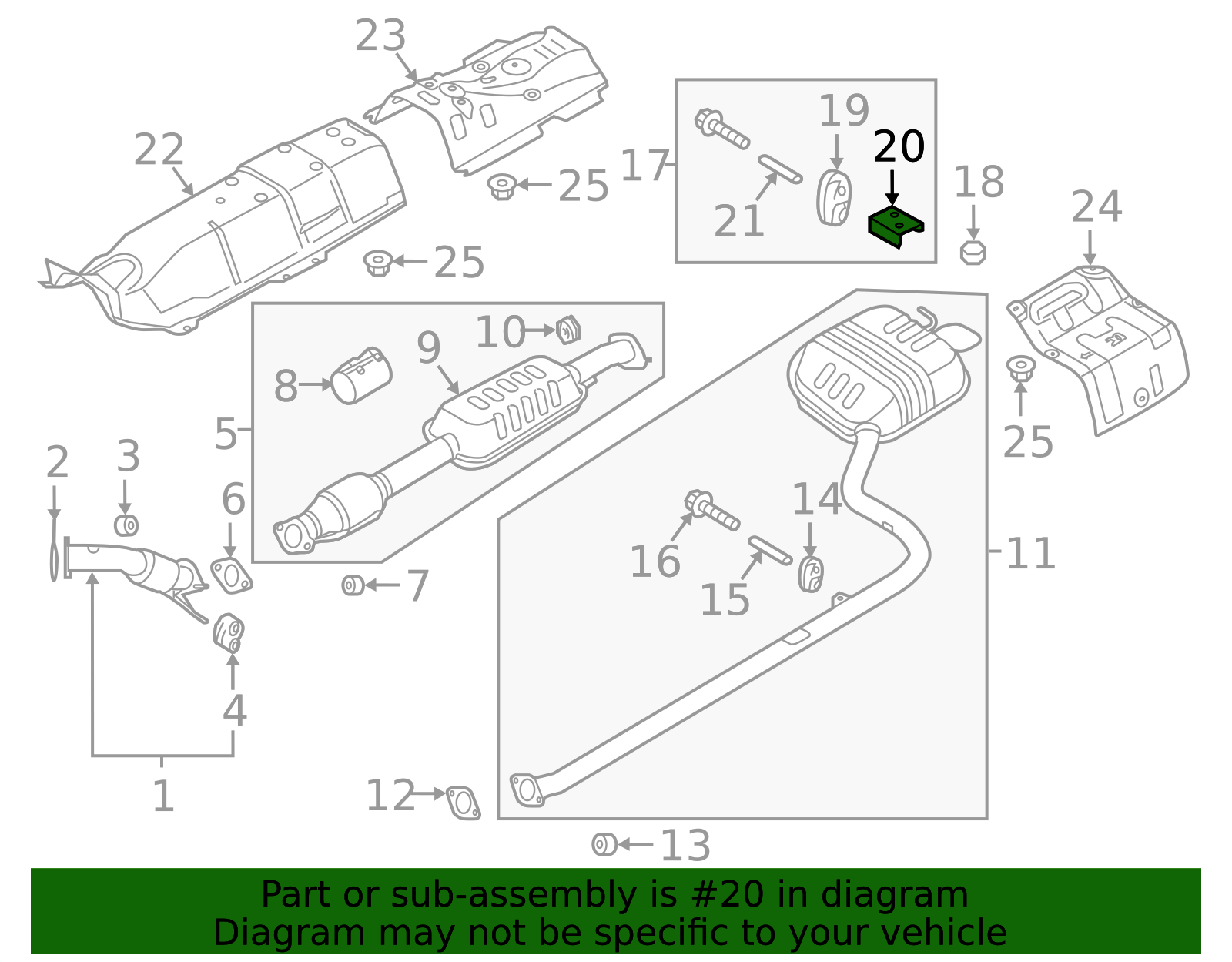 2016-2019 Hyundai Sonata Rear Support Bracket 28786-3R000 | MotorMotor