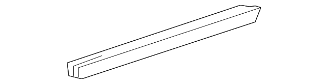 Genuine Official Toyota Hatch Seal part# 68290-35031 for 2003-2009 ...