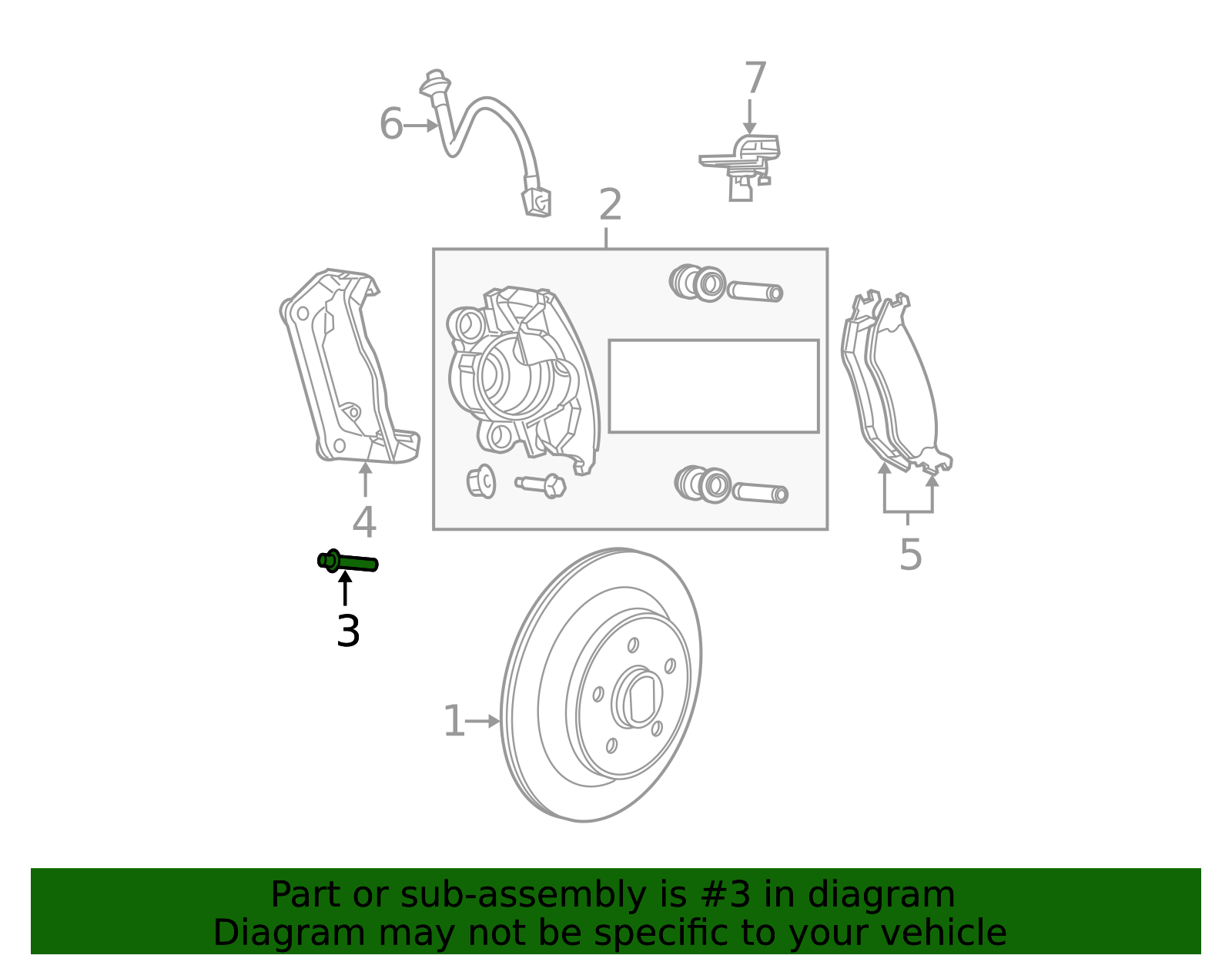 Caliper Pin 05080567AA | Mopar Parts Canada