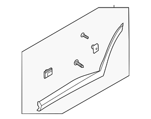 2020-2025 Hyundai Palisade Body Side Molding 87732-S8000 | OEM Parts Online