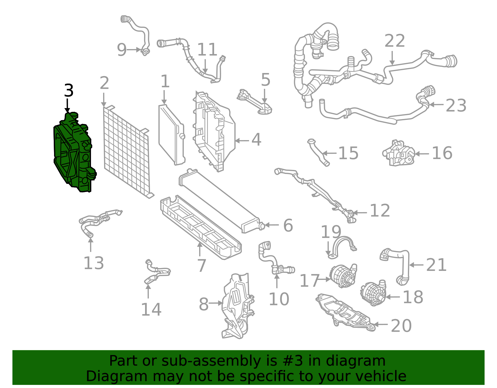 190-505-06-00 - Front Duct 2018-2021 Mercedes-Benz | Mercedes-Benz ...