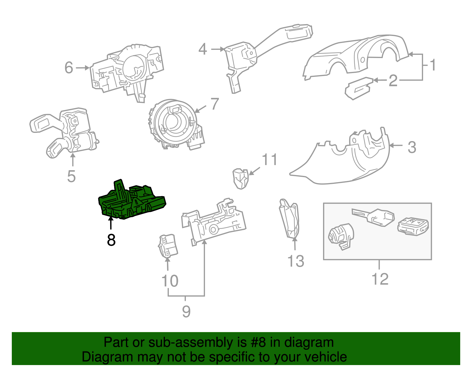 2009-2010 Volkswagen Control Module 1K0-953-549-CD | OEM Parts Online