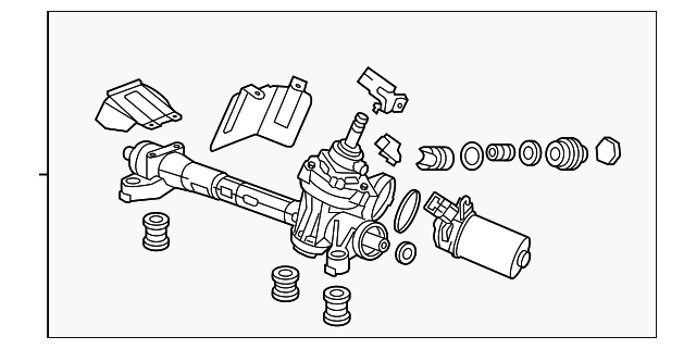 53601-TM8-A03 - Steering Gear 2010-2014 Honda Insight | Honda Parts Online