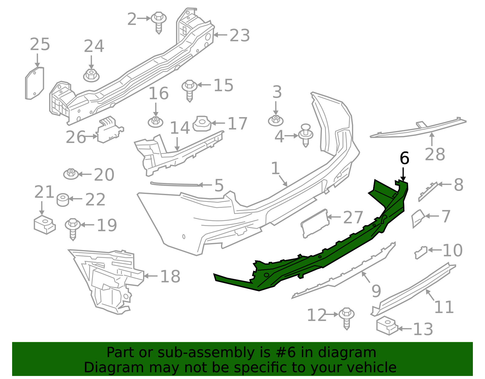 51127488273 - 2019-2021 BMW X4 Filler Molding (51-12-7-488-273) | BMW ...