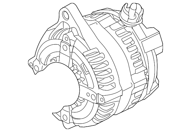 Genuine OEM Ford Part - Alternator AL3Z-10346-C | Genuine OEM Ford ...