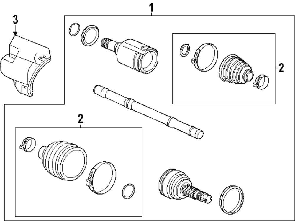 2024-2025 GM Axle Assembly 26486291 | Shop Matick Buick GMC