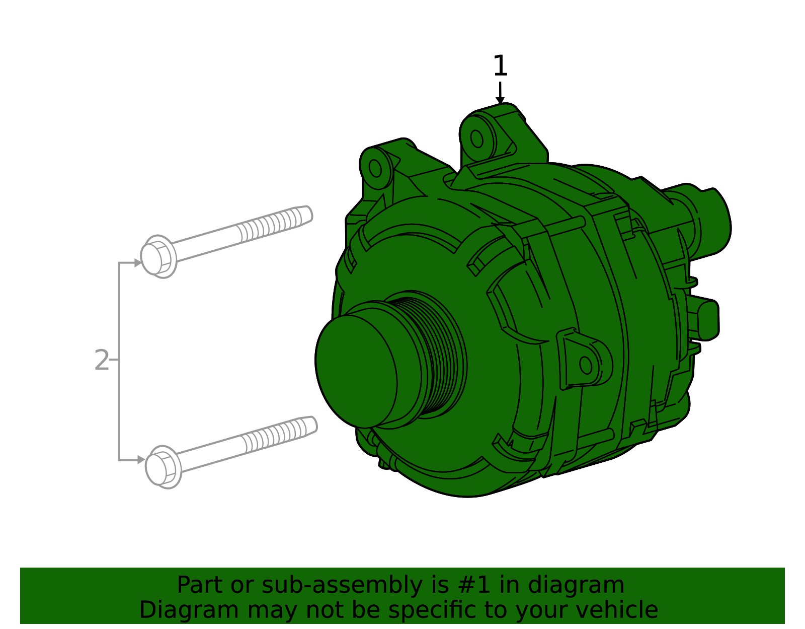 2019-2022 GM Generator 13563315 | TascaParts.com
