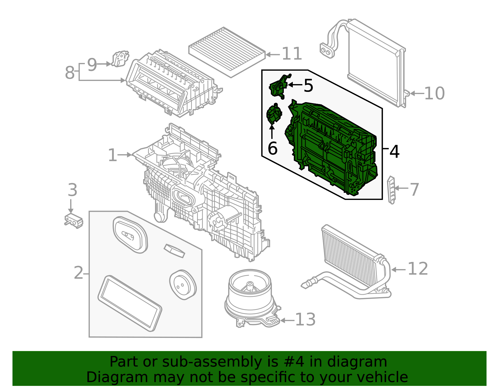 2020-2023 Ford Escape | Plenum | LX6Z-18471-RC | Walls' Ford Parts