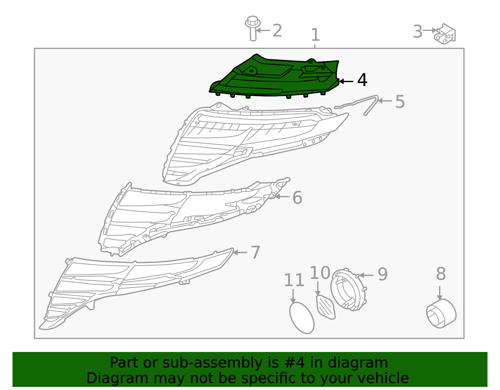 2022-2024 Hyundai Tucson Upper Bracket 92151-CW000 | OEM Parts Online