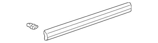 67887-0C020 - Lower Weather-Strip 2001-2007 Toyota Sequoia | Toyota San ...