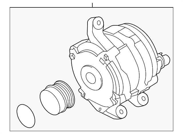2013-2019 Ford Escape Motorcraft™ Alternator GL-8988 | Ford OEM Parts ...