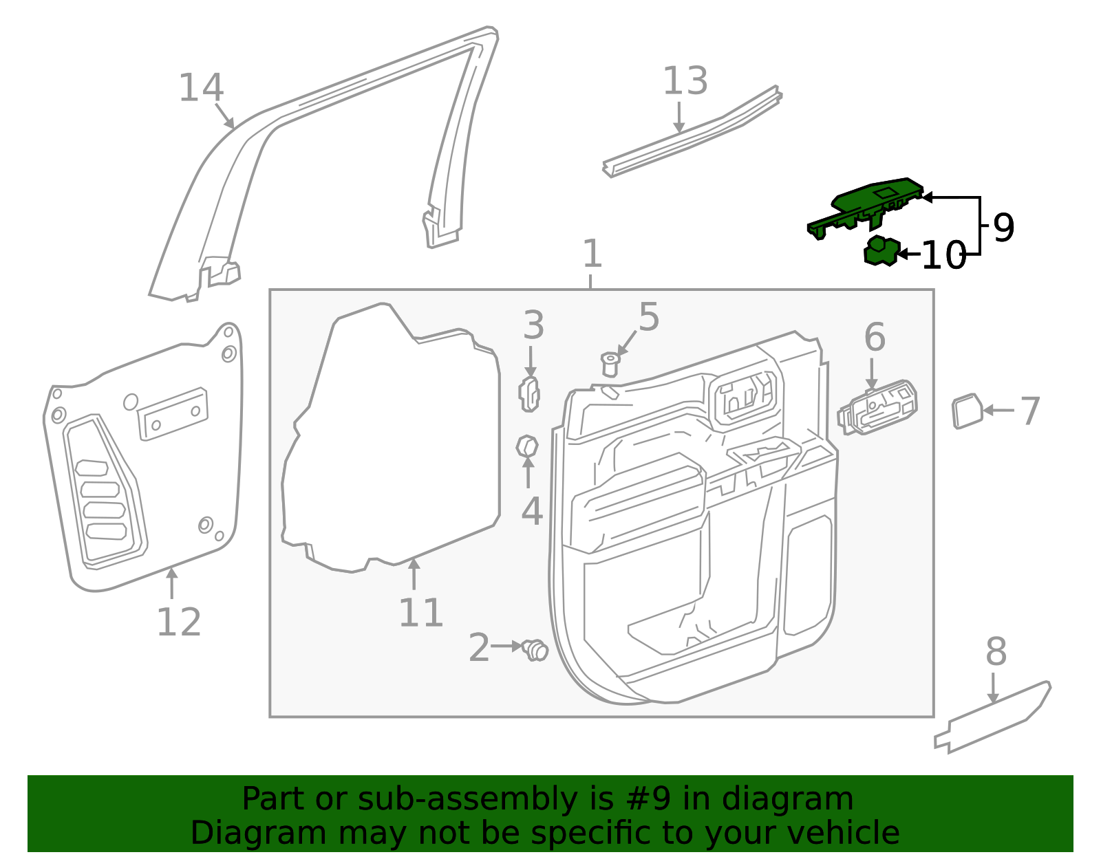 2019-2023 GM Switch Panel 84532277 | Capital Chevy Parts