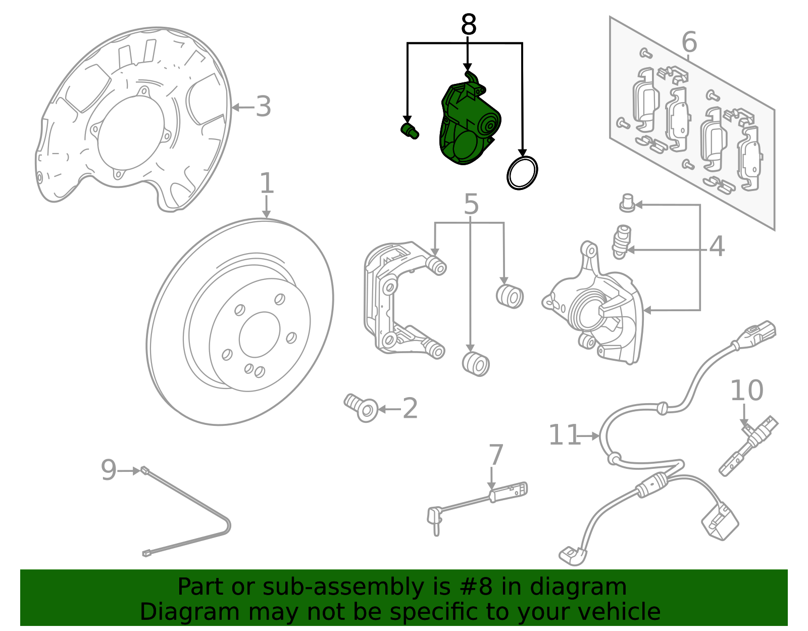 Genuine OEM Actuator | 167-906-20-04-64 | Fits Select 2019-2025 ...