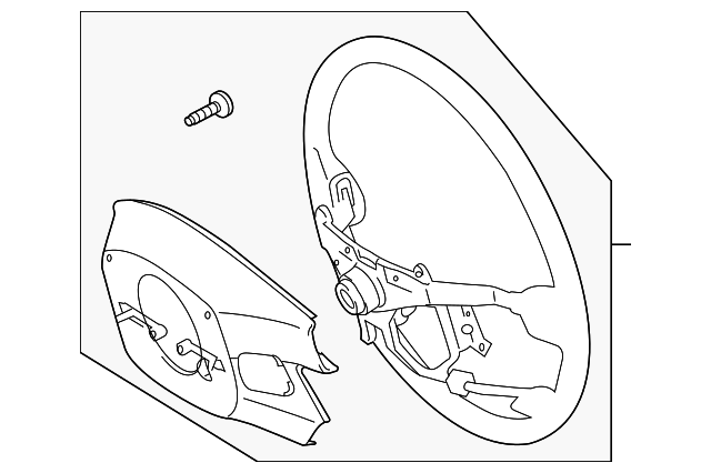 45100-60610-C0 - Steering Wheel - 2008-2011 2013-2016 Toyota Land ...