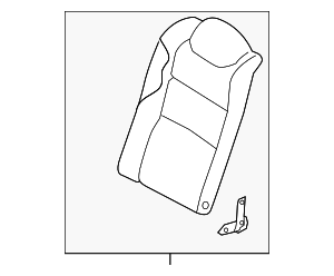 2021 Nissan Altima Seat Back Assembly 88655-6CA4D | Sullivan Brothers ...