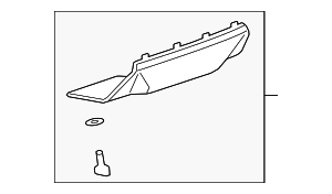 2023-2025 Chevrolet Blazer Filler Cover 42708236 | Capital Chevy Parts