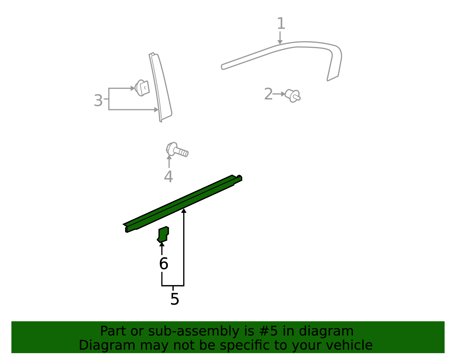 2008-2012 Honda Accord Belt Molding 72950-TA0-A02 | OEM Parts Online