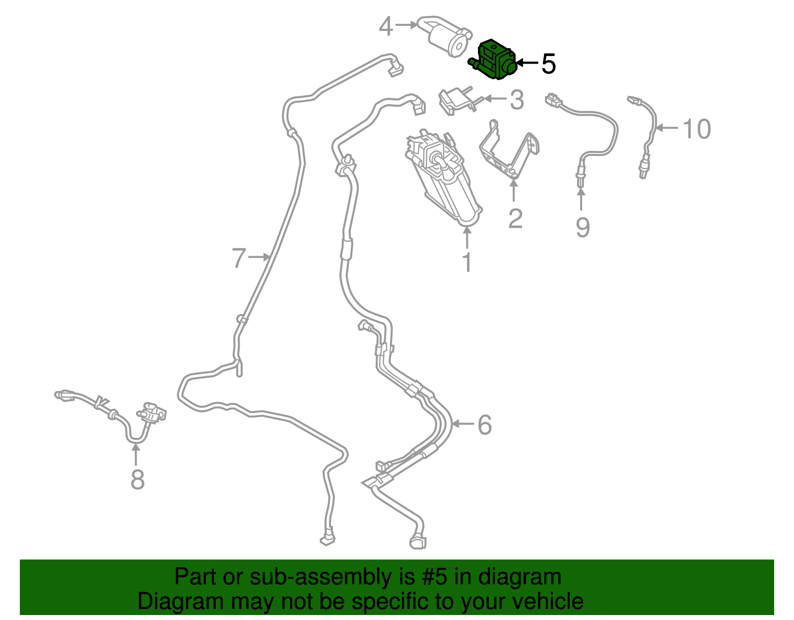 32363457 - 2016-2025 Volvo - Leak Detect Pump | Volvo OEM Parts Direct