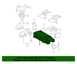 G9510-47033 - Battery - 2004-2009 Toyota Prius | OEM Genuine Toyota Parts