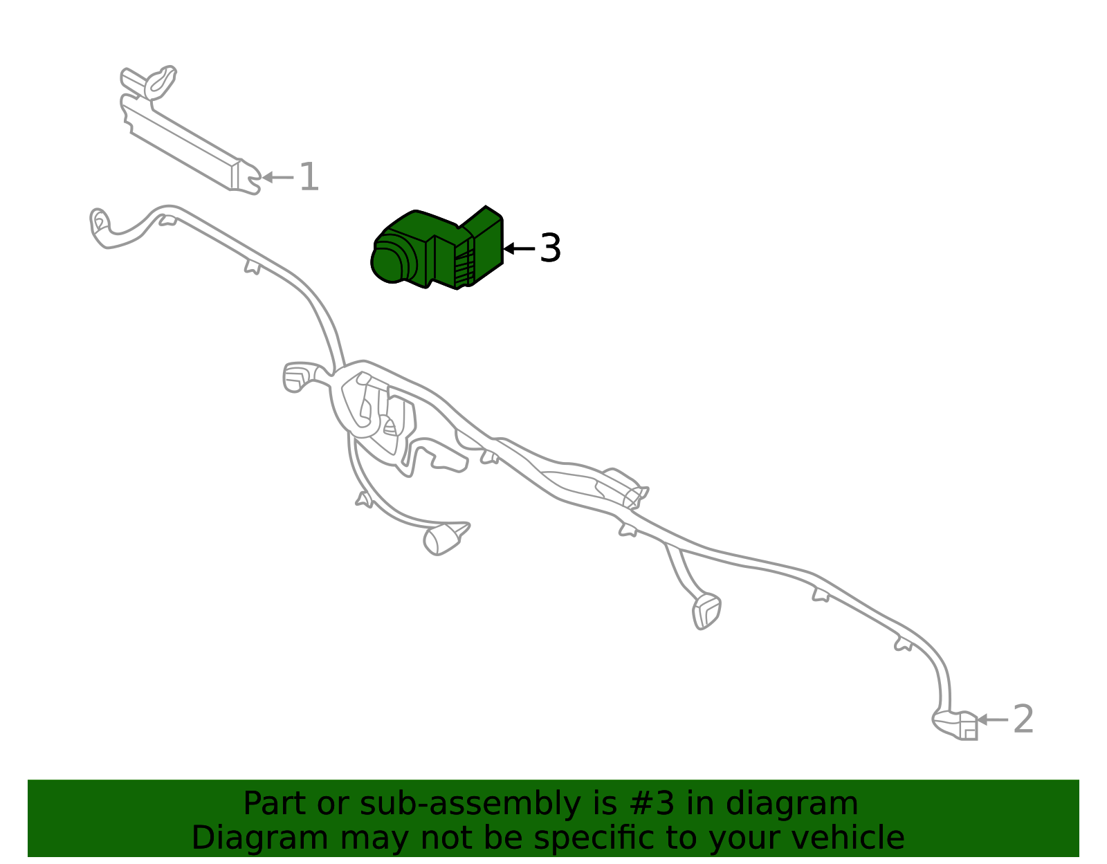 99310-M6100P2M - Park Sensor 2019-2020 Kia K900 | Kia.Parts Store