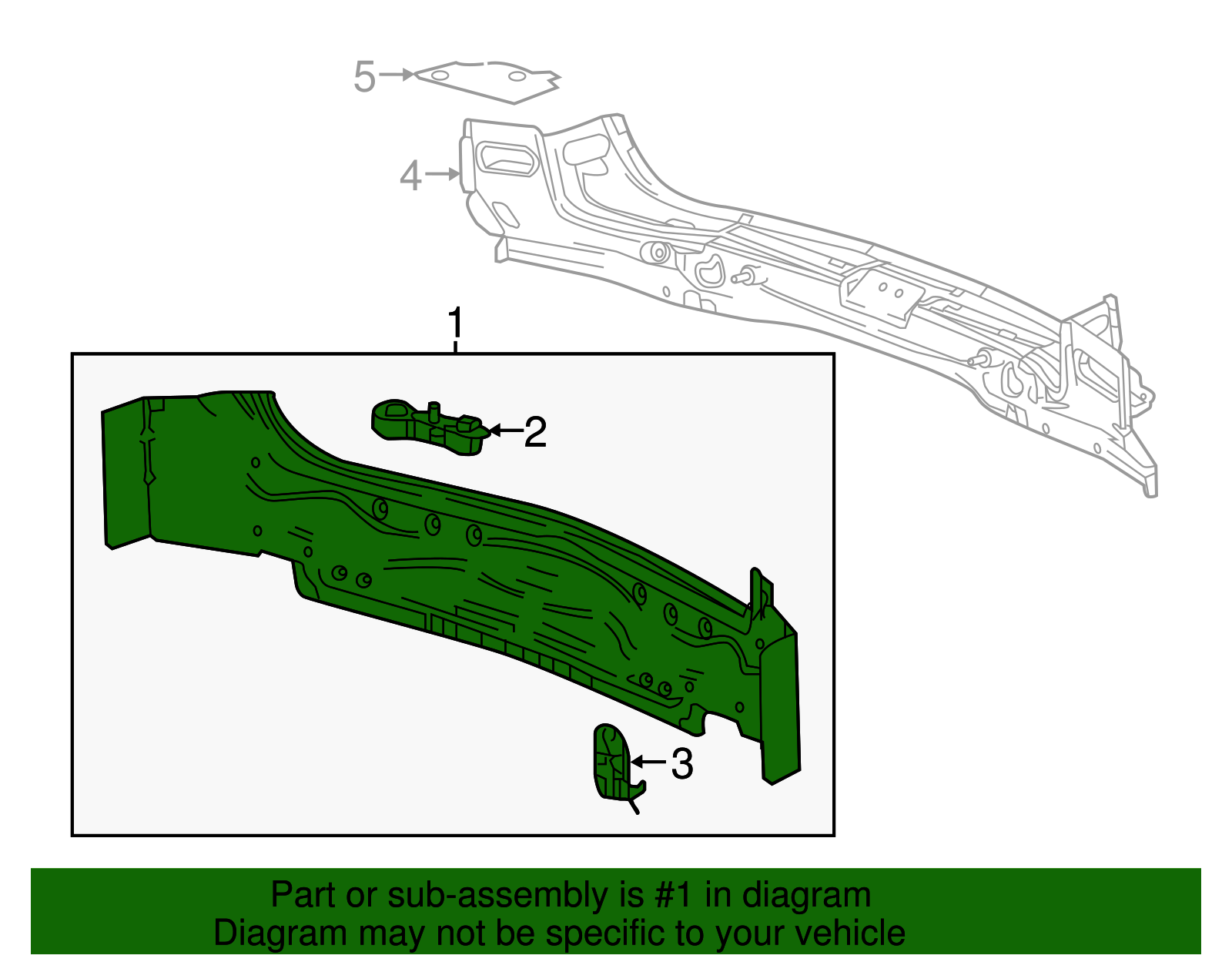 2018-2024 Chevrolet Panel 85647130 GM | GMPartsDirect.com