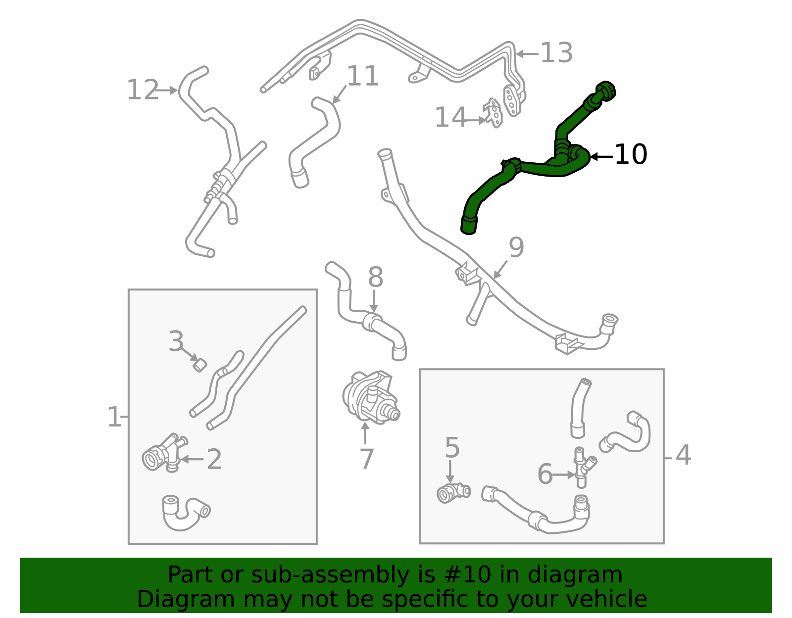 5QM-122-051-T - High-Quality Radiator Coolant Hose for 2019-2021 ...