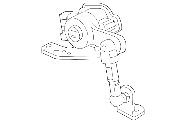 84526252 - Front Passenger Side Suspension 4 Corner Leveling System ...