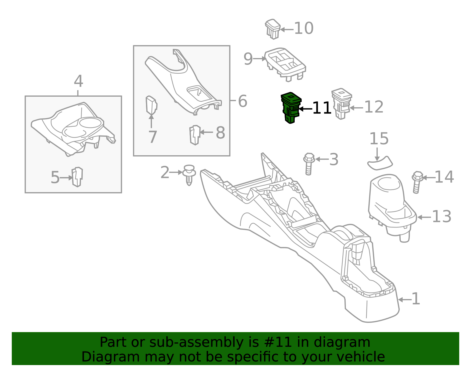 Genuine Official Toyota Switch part# 87290-33061 for 2012-2019 Toyota ...