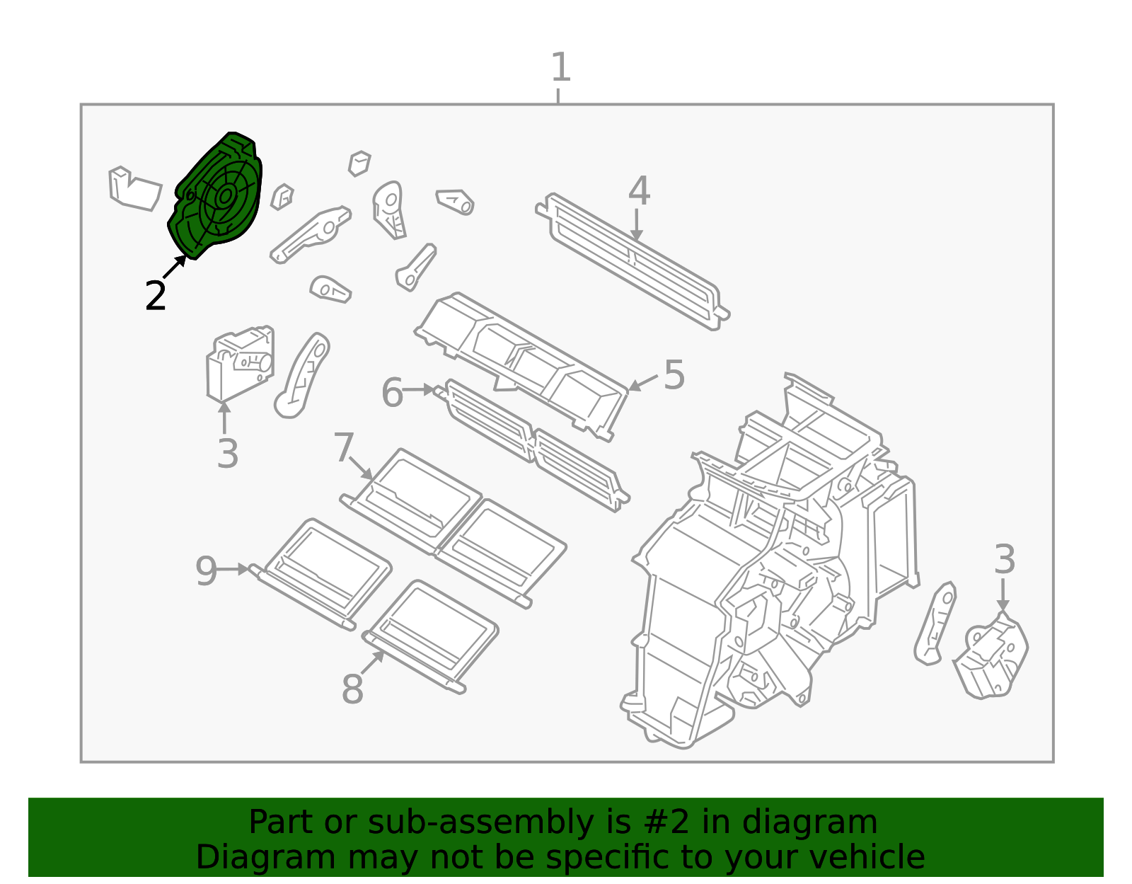 97154-2J000 - Door Actuator 2009 Kia Borrego | Kia.Parts Store