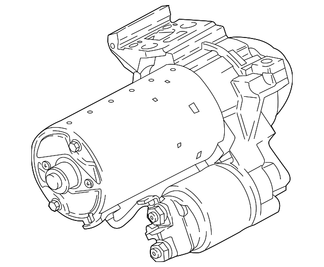 2023-2025 BMW | Starter | 12419454628 | BMW OEM Parts Store