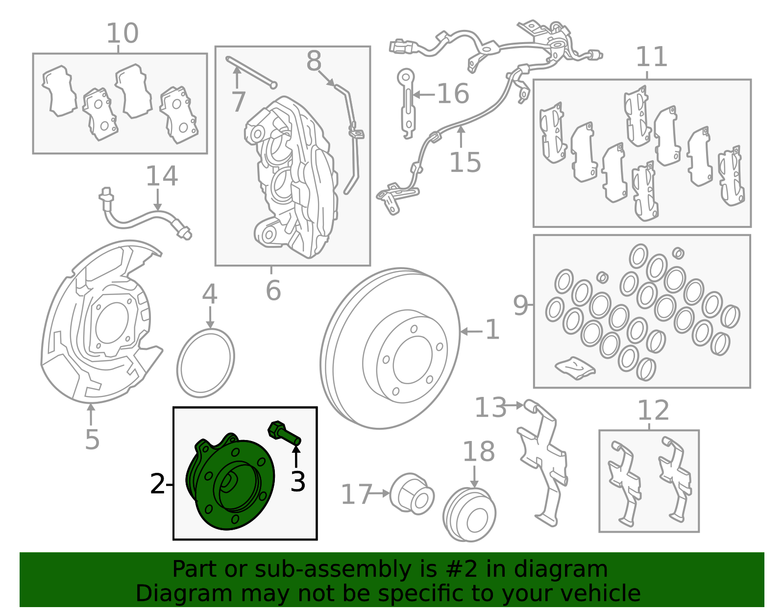 2024-2026 Toyota Tacoma 2024 Toyota Tacoma - Hub Assembly 43550-04020 ...