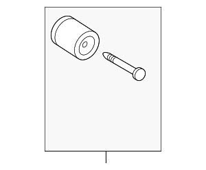 Genuine OEM Rear Bracket Damper Part# T4N16376 Fits 2017-2019 Jaguar XE ...