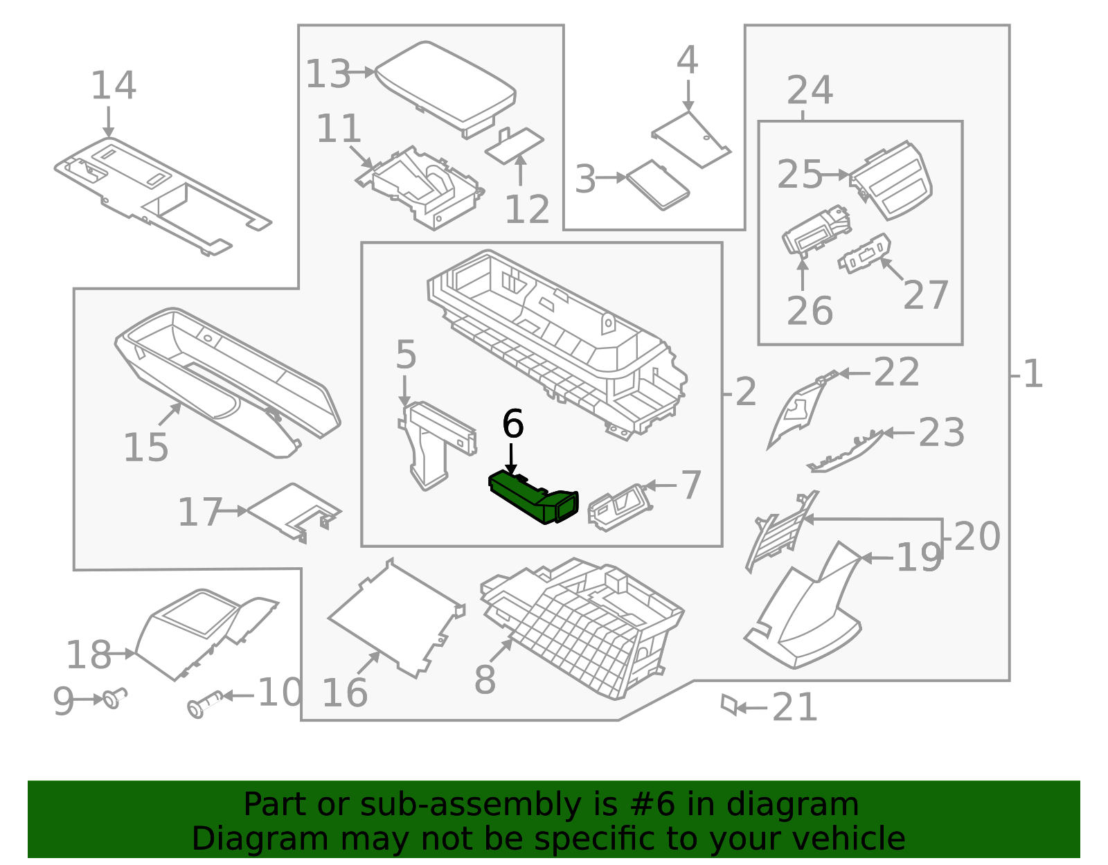 27933-5MP0A - Floor Duct 2023-2025 Nissan ARIYA | Official Nissan Parts ...