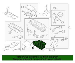 Genuine Headlamp Assembly Bolt - 01121-A6181 | NissanParts.cc | Nissan ...