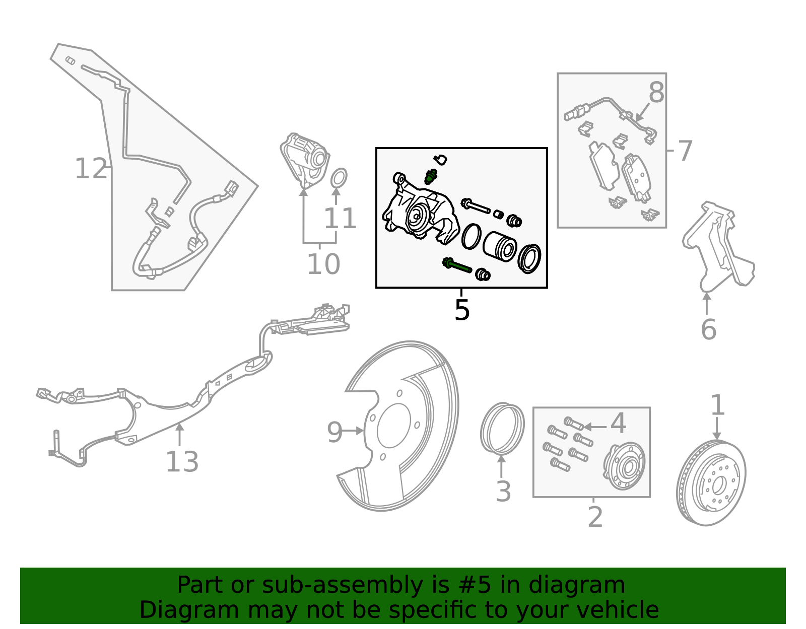 2023-2024 GM Caliper 85136400 | Shop Matick Buick GMC