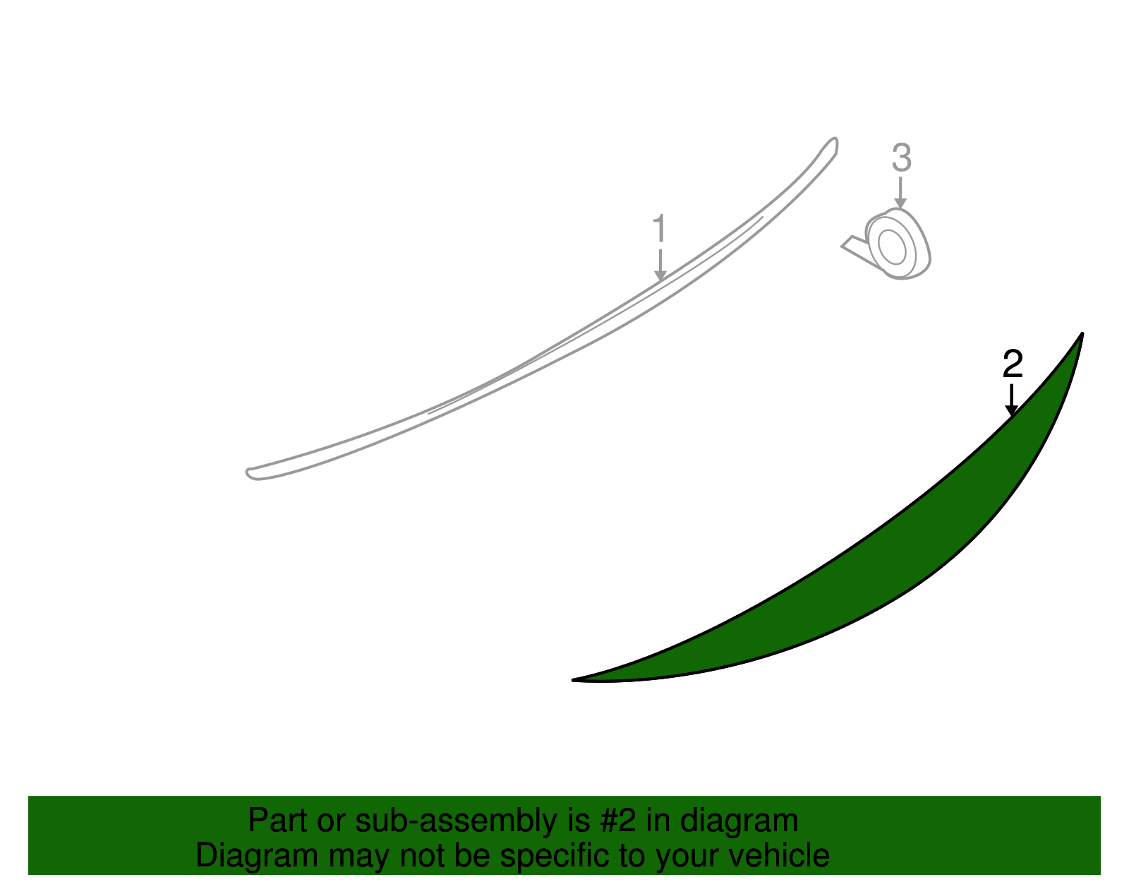 51-71-0-432-165 - Carbon Fiber Rear Deck Lid Spoiler - Coupe - 2008 ...