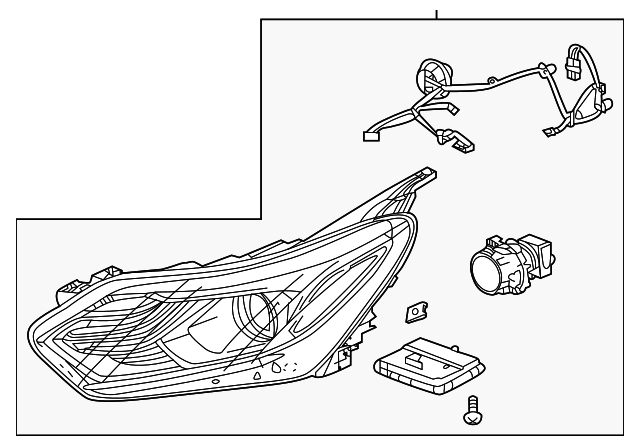 86541971 - Headlamp 2018-2021 Chevrolet Equinox | GM Wholesale Direct