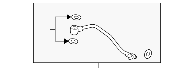 2011-2021 GM (Replaces 25200947) Oil Feed Tube 28290064 GM ...