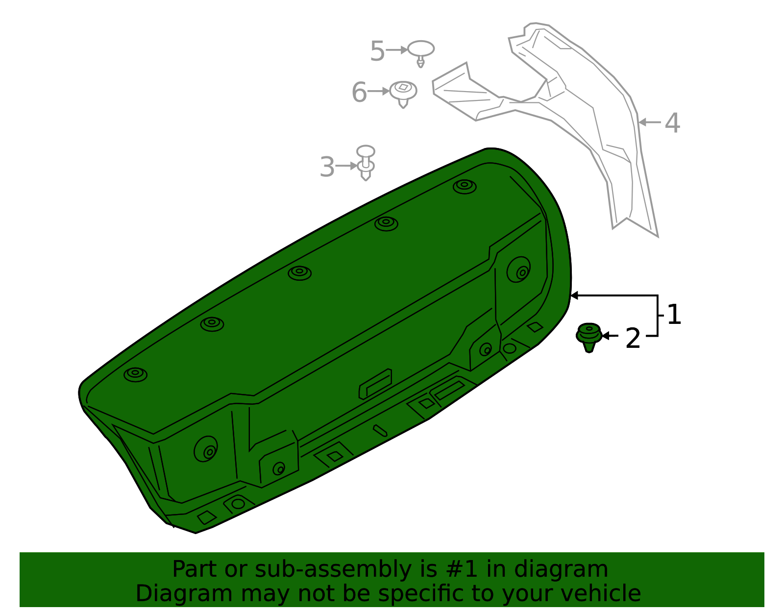 Genuine BMW 51-49-7-463-478 | Trunk Lid Trim | FREE Shipping on Most ...
