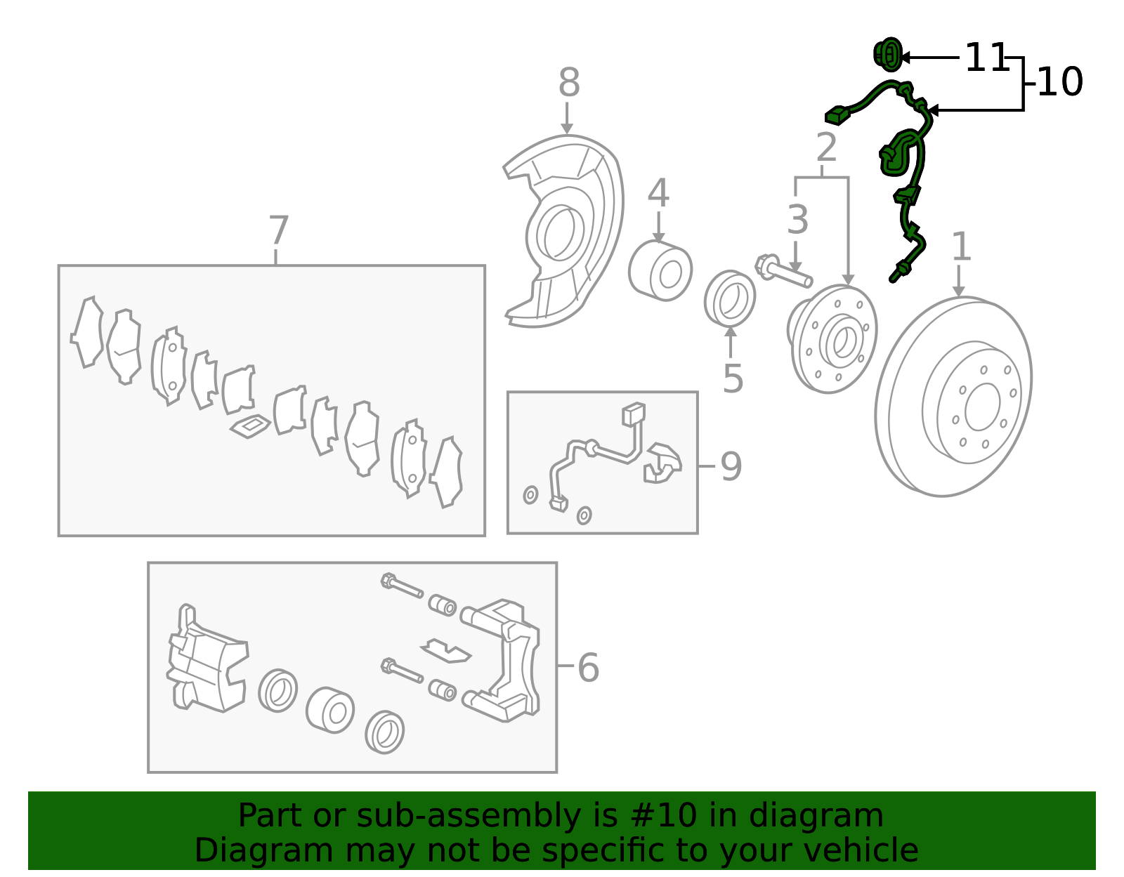 57455-T5R-003 - 2015-2020 Honda Fit - Sensor Assembly L Front | Genuine ...